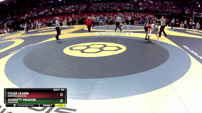 D2-138 lbs Champ. Round 1 - Tyler Ulmer, New Philadelphia vs Garrett ...