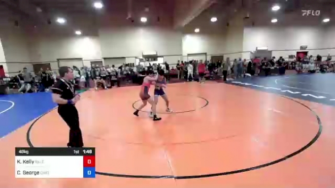 48 kg Cons 8 #1 - Kanoe K. Kelly, Salem Elite Mat Club vs Colin George ...