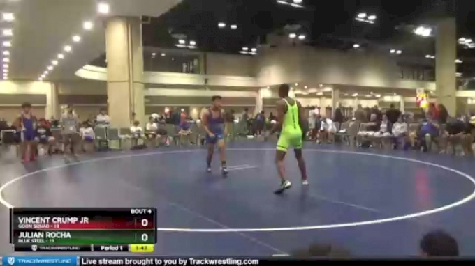 145 lbs Quarterfinals (8 Team) - Julian Rocha, Blue Steel vs Vincent ...