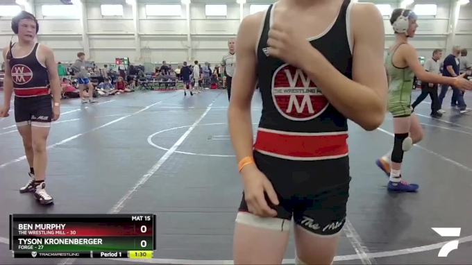 130 lbs Round 2 (6 Team) - Jaxson Lewis, The Wrestling Mill vs Shad ...