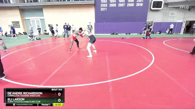 175 lbs Cons. Round 3 - Eli Larson, Alber Athletics Wrestling Club vs ...