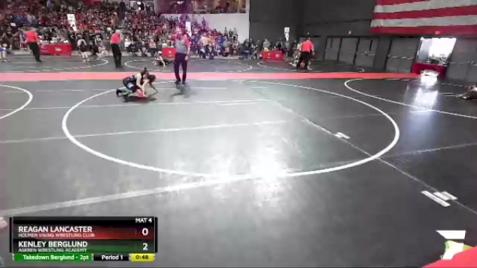65 lbs Cons. Round 4 - Kenley Berglund, Askren Wrestling Academy vs ...