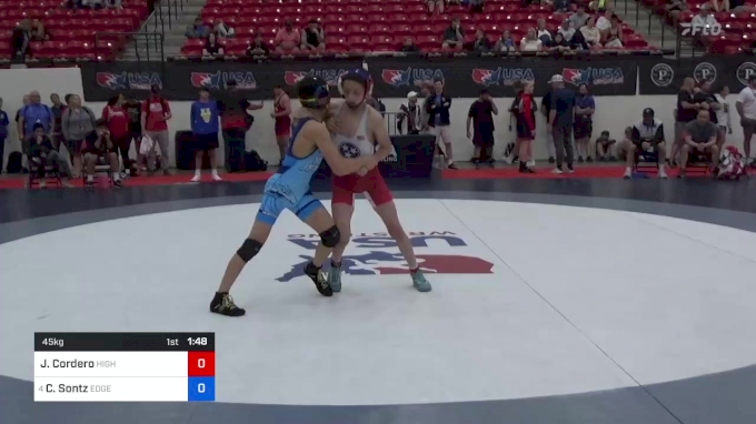 45 kg Cons Semis - Jose Cordero, Higher Calling Wrestling Club vs ...