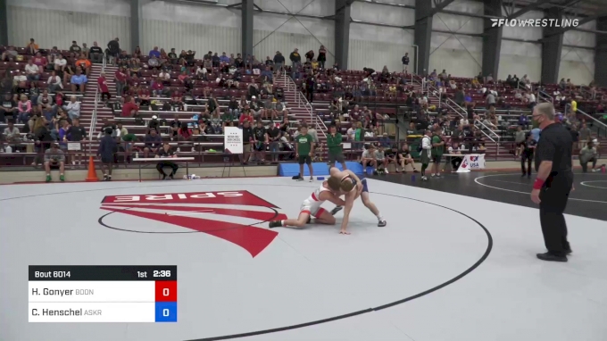 65 kg Round Of 128 - Heath Gonyer, Boone RTC vs Cayden Henschel, Askren ...