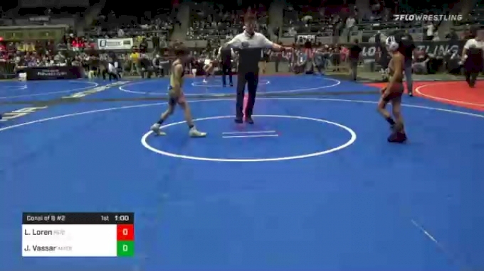 67 lbs Consolation - Luke Loren, Reign WC vs Joseph Vassar, American ...
