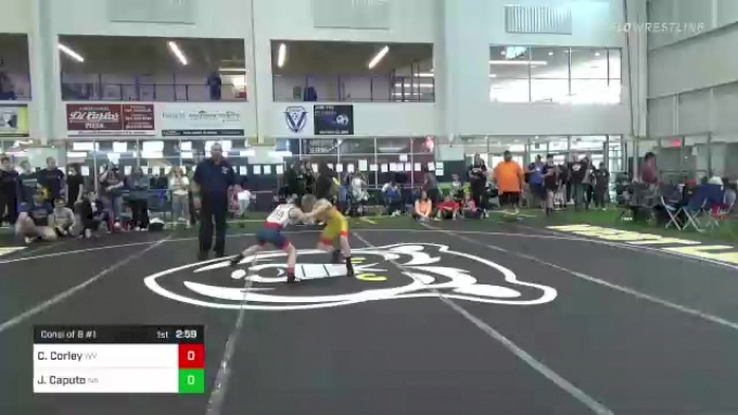 M-75 lbs Consi Of 8 #1 - Connor Corley, WV vs Jesse Caputo, NA