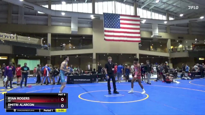 138 lbs Champ. Round 2 - Ryan Rogers, AR vs Dmitri Alarcon, CO