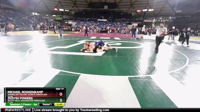 74 lbs 2nd Place Match - Michael Roggenkamp, Enumclaw Yellow Jackets ...