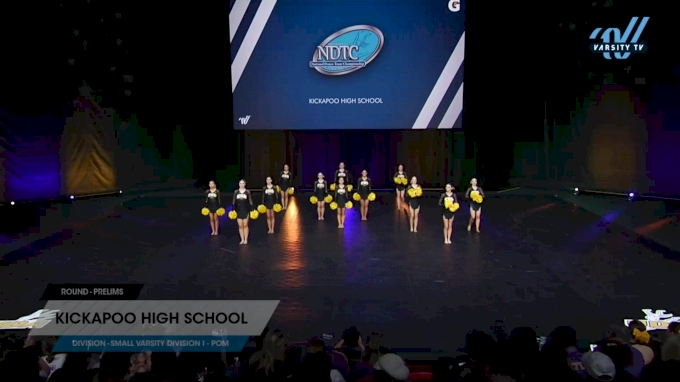 Kickapoo High School [2025 Small Varsity Division I - Pom Prelims] 2025 ...