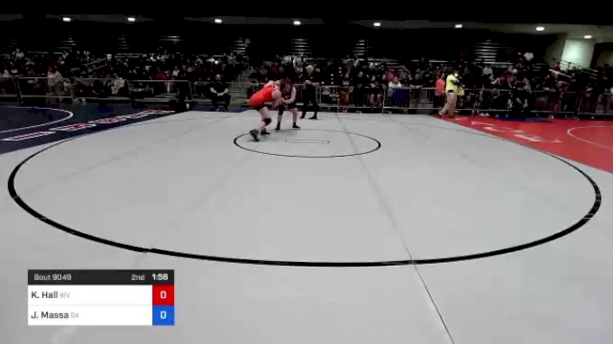 160 lbs Quarterfinal - Kaylie Hall, WV vs Jayde Massa, GA