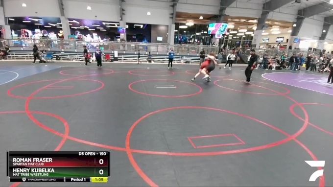 190 lbs 1st Place Match - Henry Kubelka, Mat Tribe Wrestling vs Roman ...