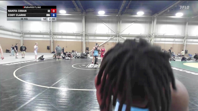 51 kg Rr Rnd 5 - Nathan Meehan, Kraken Black - HSE vs Ariah Mills ...