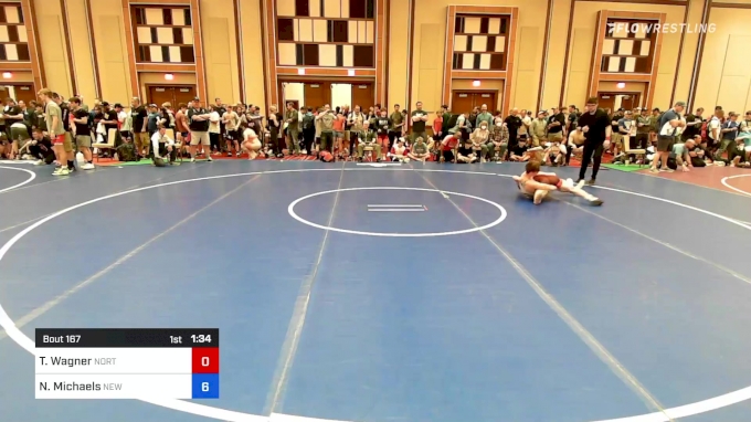 120 kg Round Of 16 - Trey Wagner, Northampton High School Wrestling vs ...