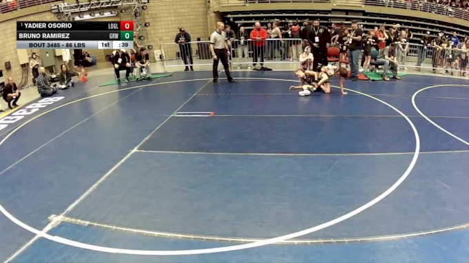 86 lbs 1st Place Match - Yadier Osorio, Legends Of Gold Las Vegas vs ...
