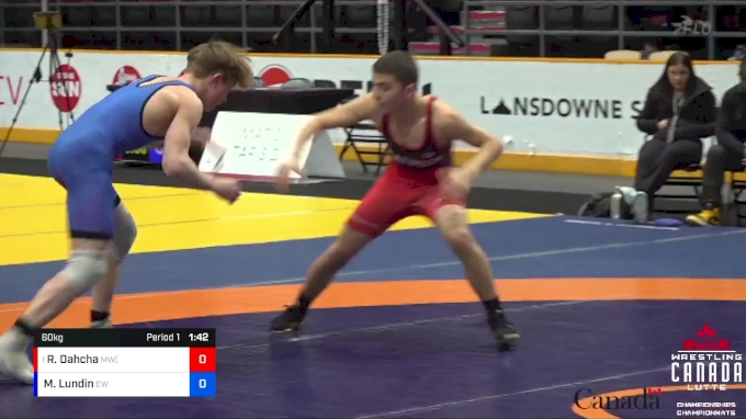 60kg 1st Place Match - Ryan Dahcha, Matmen WC (Mississauga) vs Matthew ...