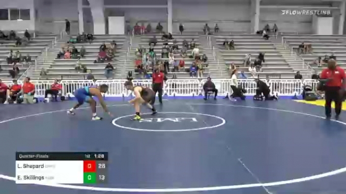 220 lbs Quarterfinal - Logan Shepard, Team Carnage vs Emmanuel ...