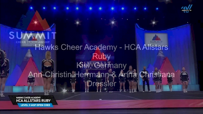 Hawks Cheer Academy - HCA Allstars Ruby [2025 L3 IASF Open Coed Finals ...
