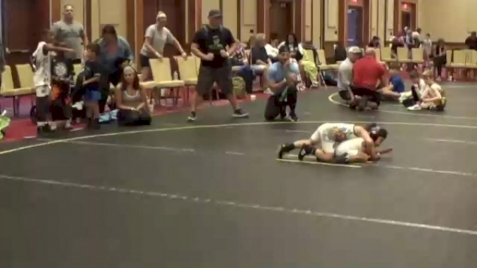 40 lbs Semis & 1st Wrestleback (8 Team) - Angelo Barbieri, Armory Red ...