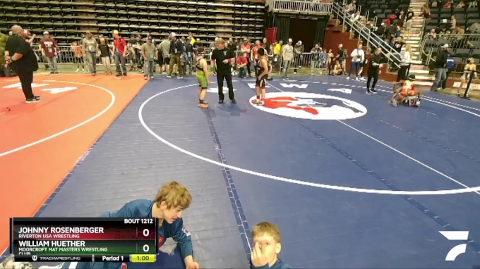 120 lbs Semifinal - Johnny Rosenberger, Riverton USA Wrestling vs ...