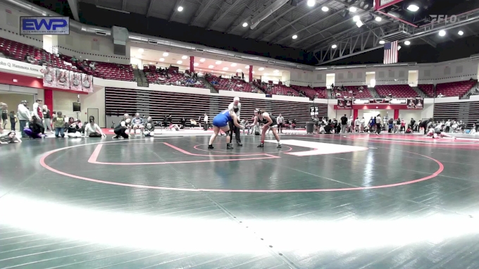 235 lbs Semifinal - Mikayla Reed, Tuttle High School Girls vs Alison ...