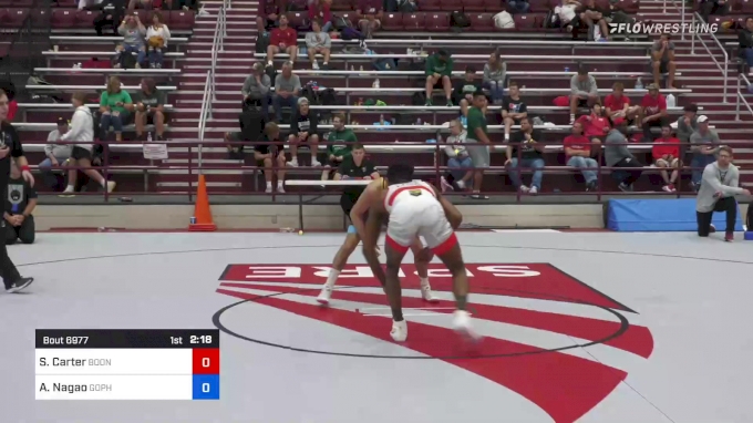 61 kg Round Of 16 - Sean Carter, Boone RTC vs Aaron Nagao, Gopher ...