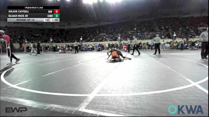 140 lbs Round Of 16 - Julius Caygill, Raw Wrestling Club vs Elijah Rice ...