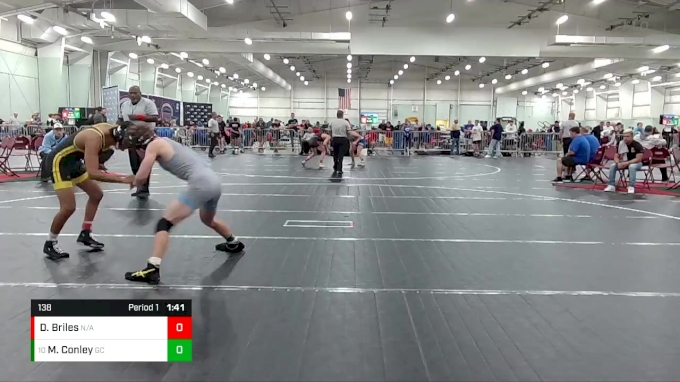 138 lbs Cons. Round 2 - Maximus Conley, Ground Control vs Dylan Briles, N/A
