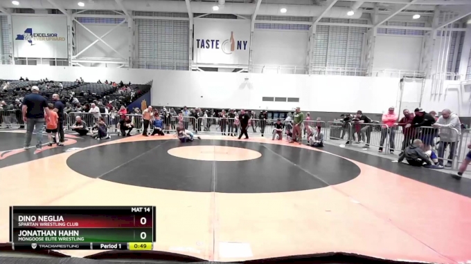 62 lbs Semifinal - Dino Neglia, Spartan Wrestling Club vs Jonathan Hahn ...