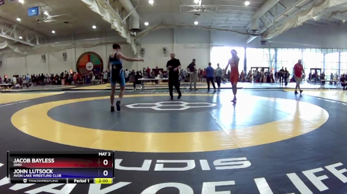 144 lbs Champ. Round 1 - Jacob Bayless, Ohio vs John Lutsock, Avon Lake ...
