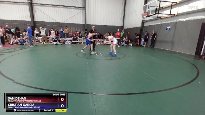 132 lbs Cons. Round 5 - Sam DeHan, Reality Sports Wrestling Club vs ...
