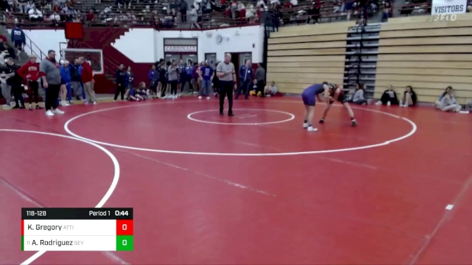 118-128 lbs Round 3 - Ana Rodriguez, Seymour vs Kara Gregory, Attica