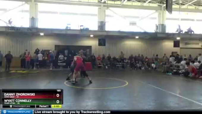 165 lbs Semis & 1st Wrestleback (8 Team) - Danny Zmorowski, Ohio Gray ...