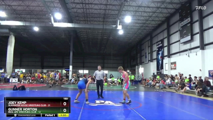 150 lbs Quarterfinals (8 Team) - Gunner Horton, REAL LIFE WRESTLING ...