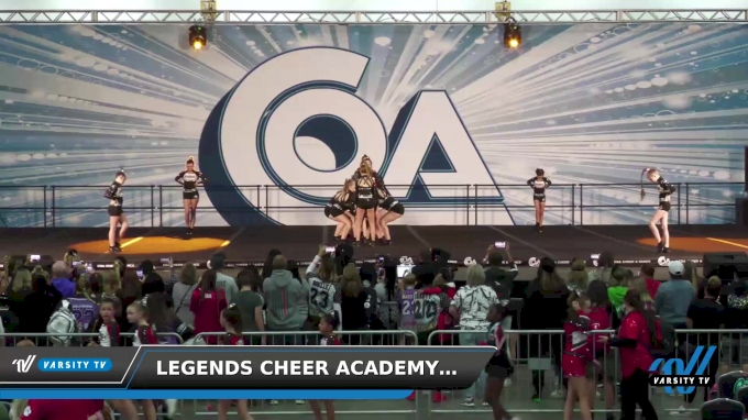 Legends Cheer Academy II - Black Diamond Divas [2022 L2 Junior 10/29 ...