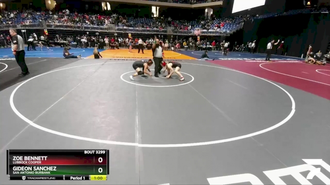 5A 132 lbs Cons. Semi - Zoe Bennett, Lubbock Cooper vs Gideon Sanchez ...