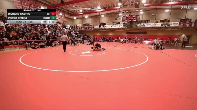 190 lbs Champ. Round 1 - Victor Rivera, Connell vs Richard Castro ...