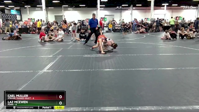 88 lbs Round 1 (8 Team) - Laz MCewen, POWA vs Cael Muller, Steller ...