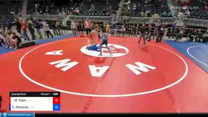 106 lbs Quarterfinal - Mason Pack, Jackson Bronc Wrestling Club vs ...