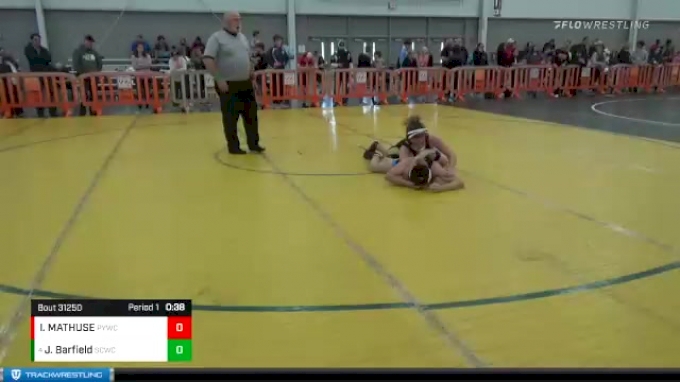 125 lbs Cons. Semi - Jackson Barfield, Ranger Wrestling Club vs IAN ...