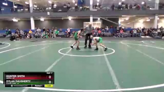 70 lbs Round 3 (6 Team) - Hunter Smith, Delta vs Dylan Daugherty, Clear ...