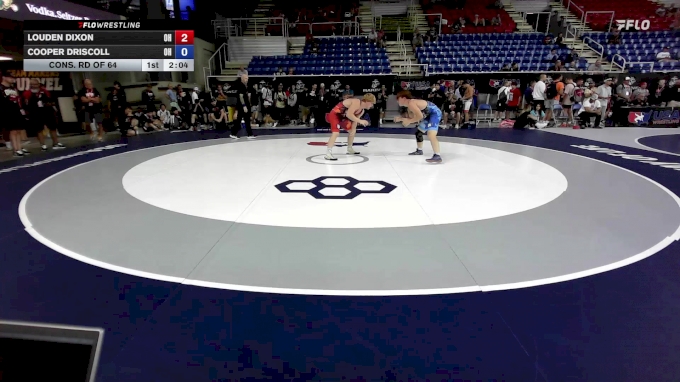 157 lbs Cons. Rd Of 64 - Louden Dixon, OH vs Cooper Driscoll, OH
