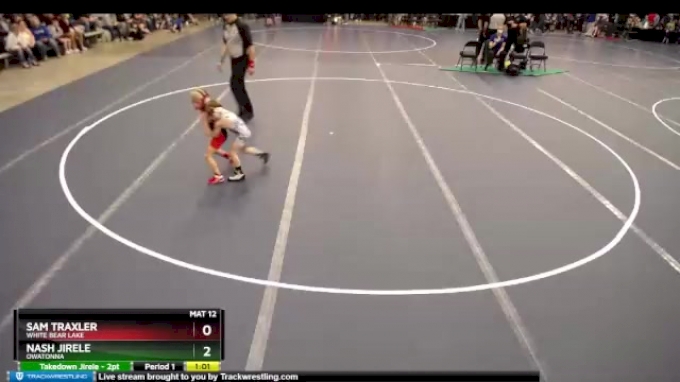 Quarterfinal - Nash Jirele, Owatonna vs Sam Traxler, White Bear Lake
