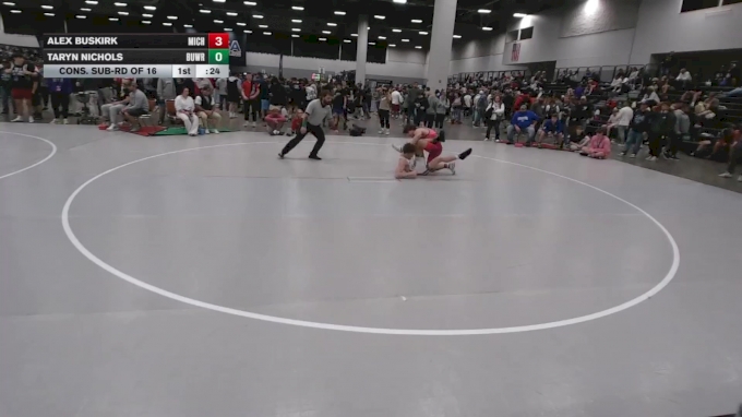 157 lbs Cons. Sub-rd Of 16 - Alex Buskirk, Michigan vs Taryn Nichols ...