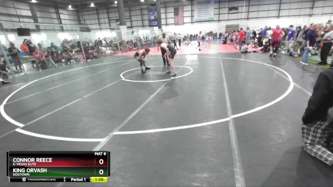 132 lbs Champ. Round 1 - Connor Reece, K-VEGAS ELITE vs King Orvash ...