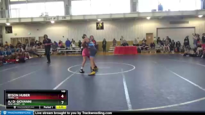 136 lbs Round 1 (8 Team) - Ryan Gavrish, New Jersey vs Wyatt Hanssen ...