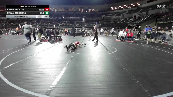 55 lbs Round Of 32 - Kyle LaRocca, Manalapan vs Dylan McKenna, Dragon Rtc