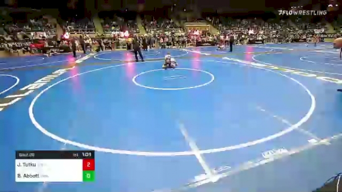 67 lbs Rd Of 16 - Jon Tutku, Vougar's Honors Wrestling vs Beau Abbott ...