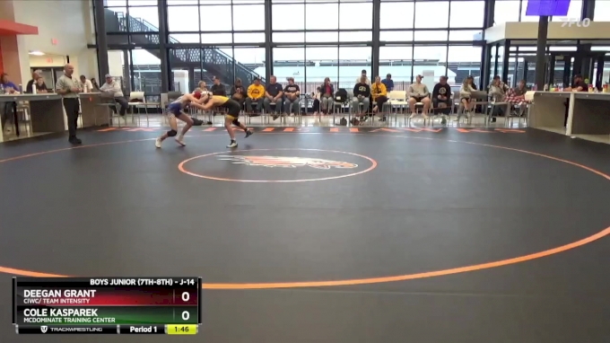 J-14 lbs Semifinal - Cole Kasparek, McDominate Training Center vs ...