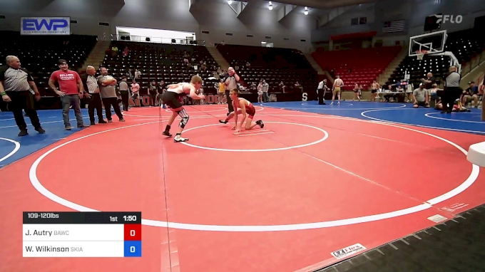 109-120 lbs Rr Rnd 3 - Jett Autry, Broken Arrow Wrestling Club vs Wyatt ...
