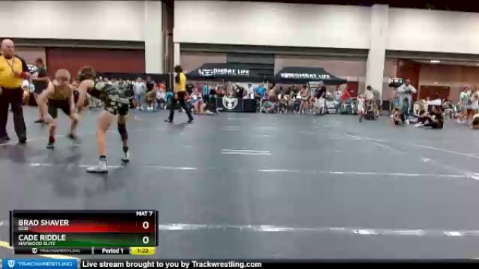85 lbs Semifinal - Cade Riddle, Haywood Elite vs Brad Shaver, Ggb